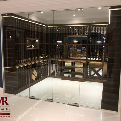 Solid Oak Wine Racks - Premium Bespoke Design Service | Wine Racks UK