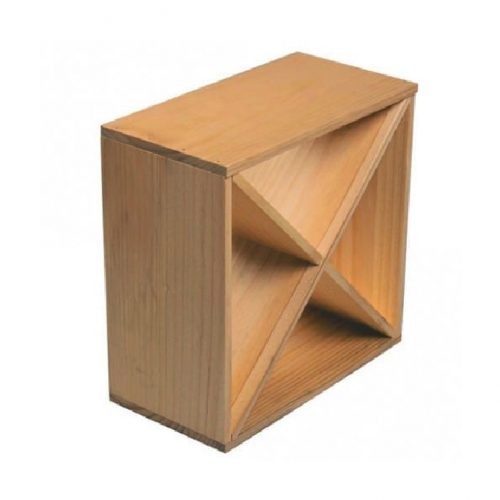 Solid Oak Wine Storage Cube | Wine Racks UK