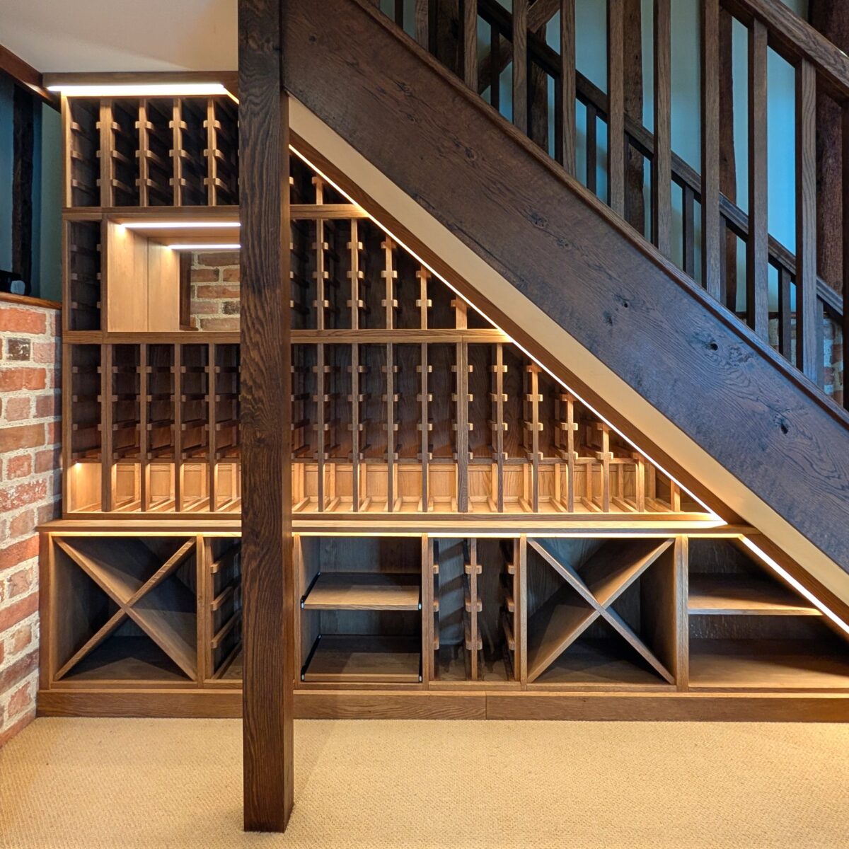 Photos of Under Stairs Wine Rack Examples | Wine Racks UK