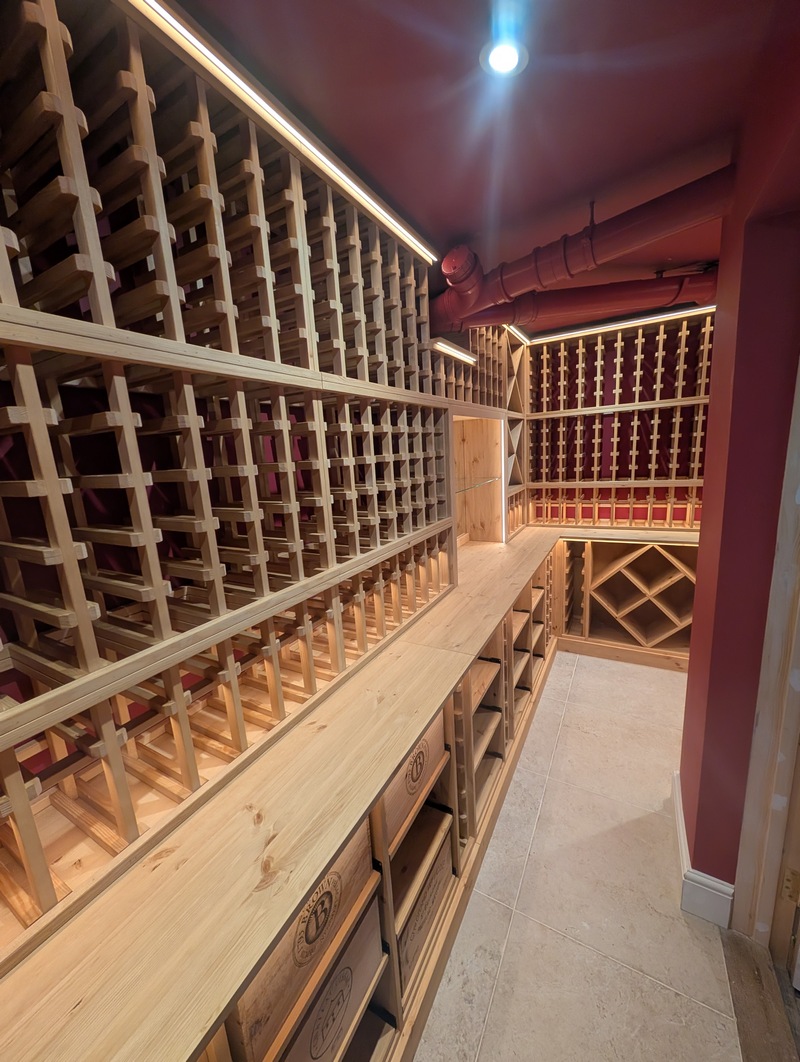 Wine Cellar Projects Completed February 2026 | Wine Racks UK